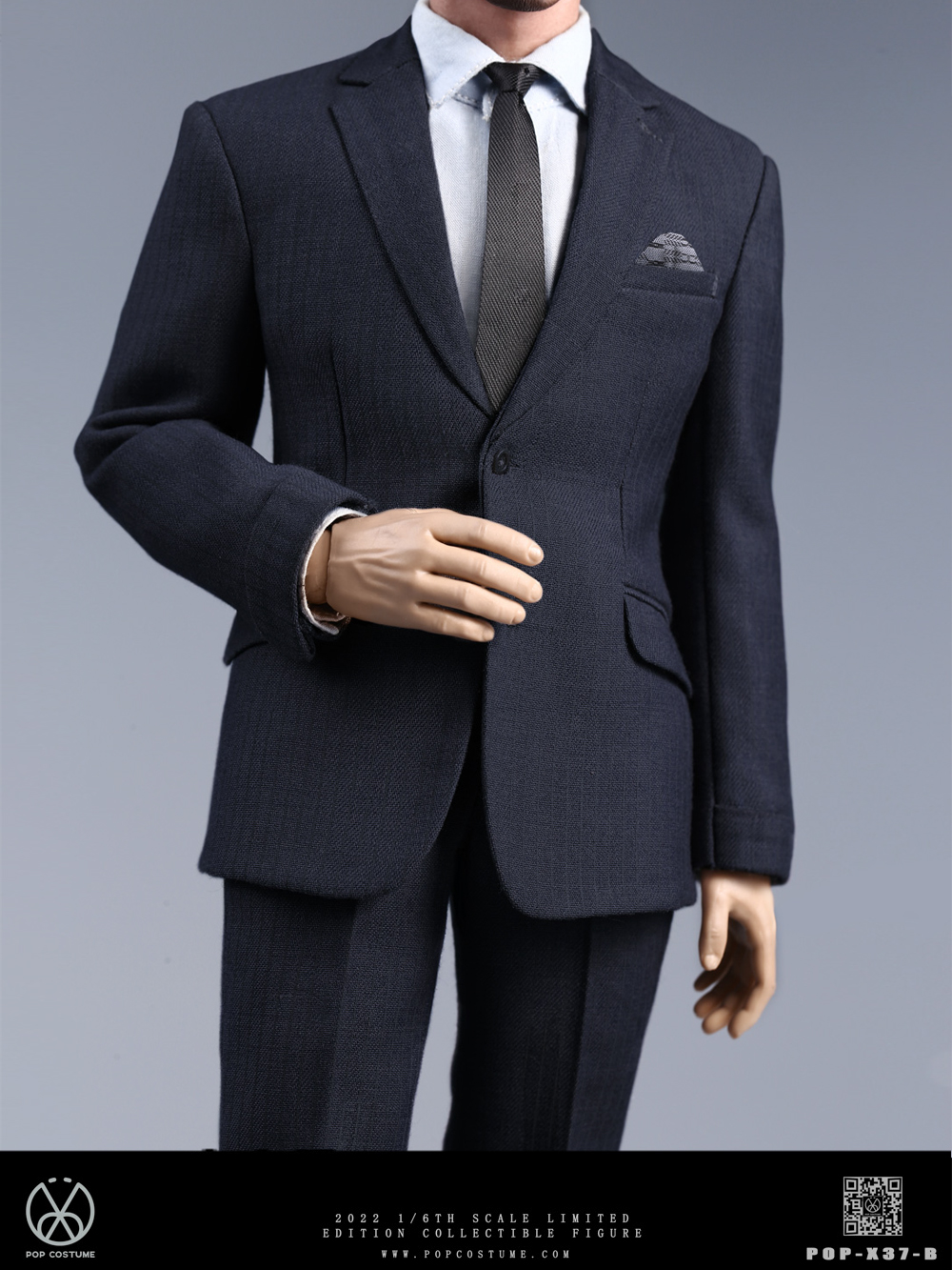 POP COSTUME 1/6 Men's couture suit case POP-X37B,