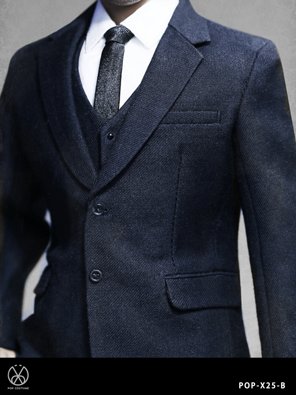 POP COSTUME 1/6 Series X25 Standard Suit suit including waistcoat Type B,